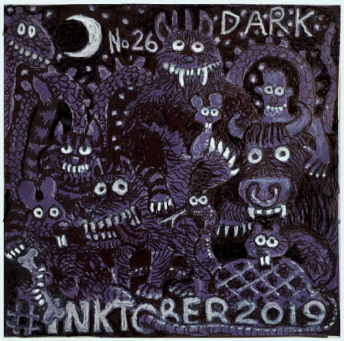 Inktober 2019 Week Four. | Stooryduster-Blog